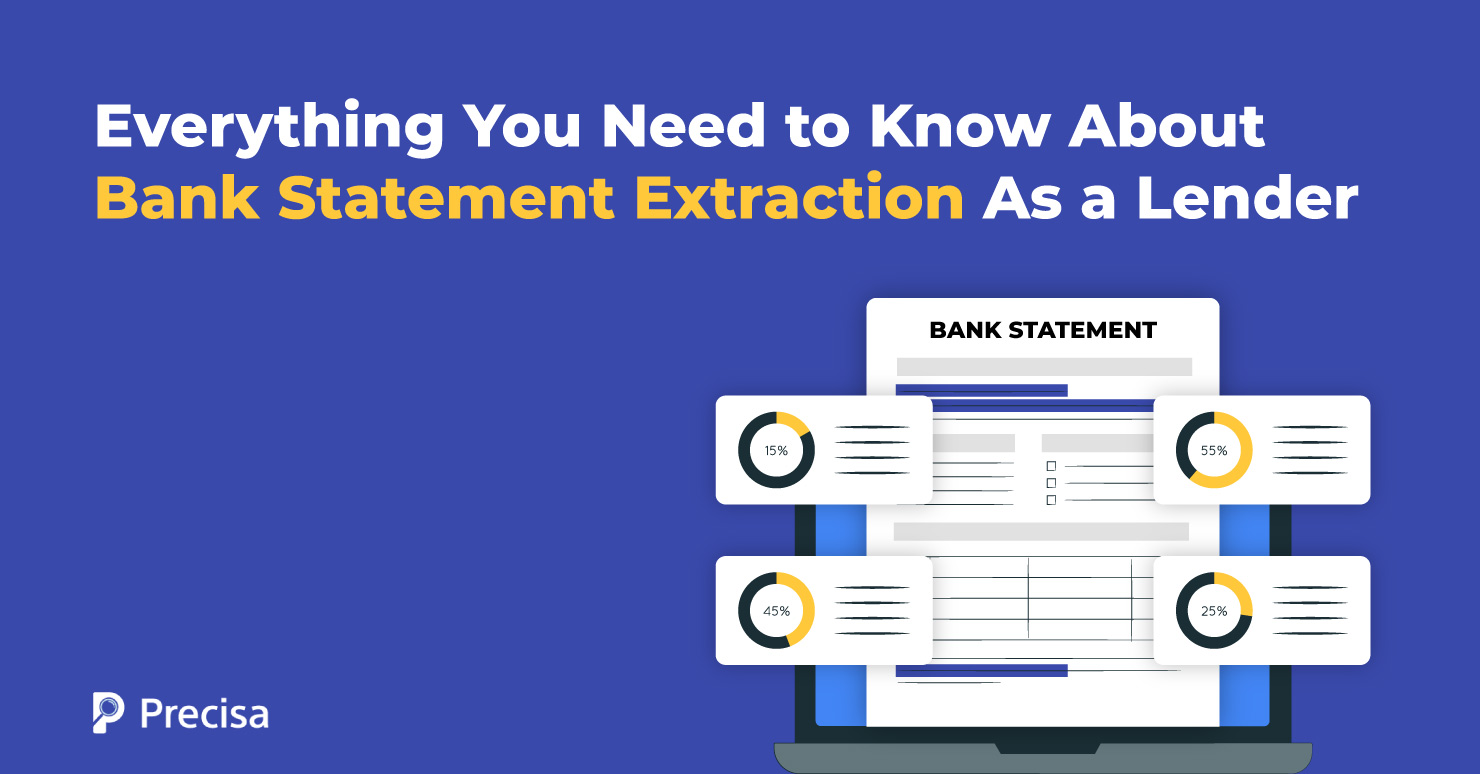 Everything About Bank Statement Extraction - Precisa
